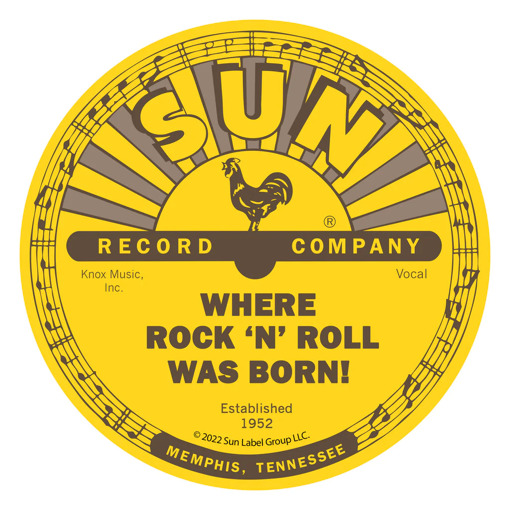 Tin Sign Sun Records "Where Rock "N" Roll Was Born!" Round – Boulevard ...