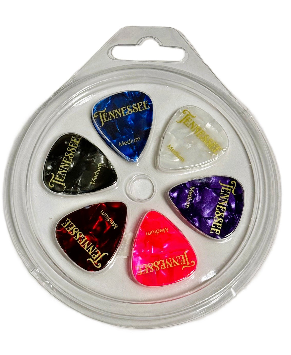 Guitar Picks Tennessee Set of 6 – Boulevard Souvenirs