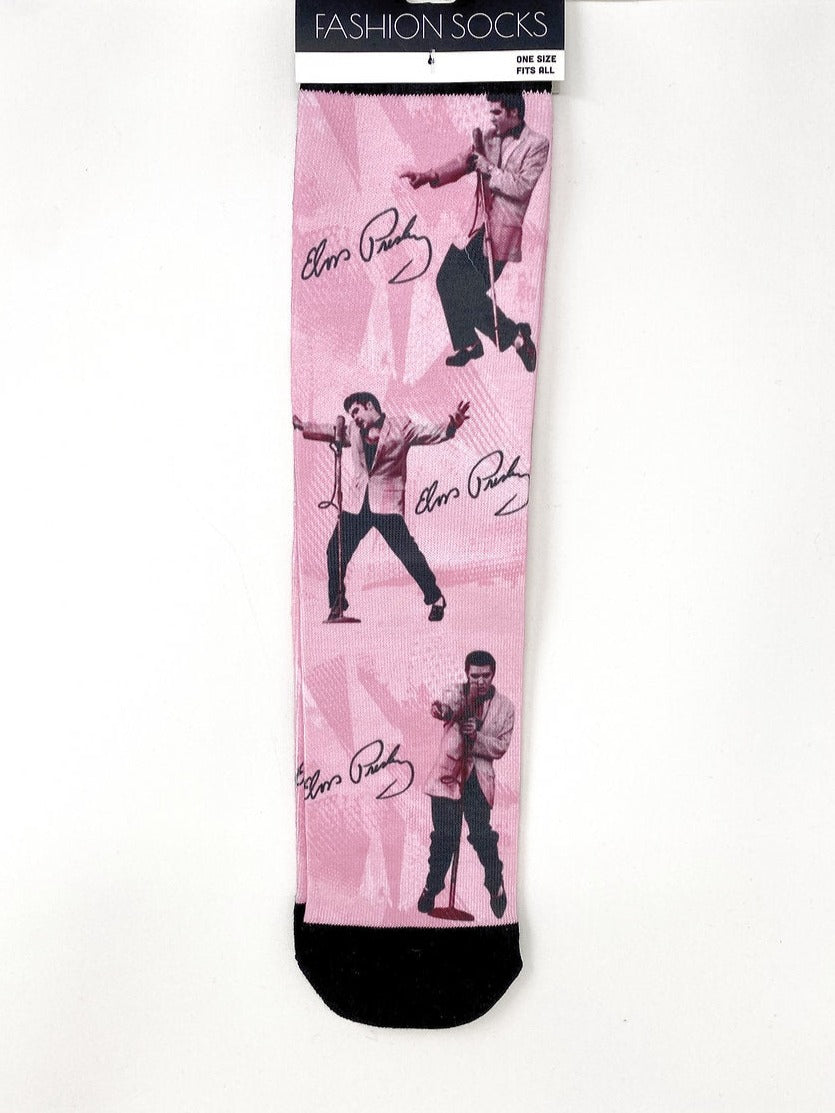 Socks ELVIS DANCING PINK – Boulevard Souvenirs