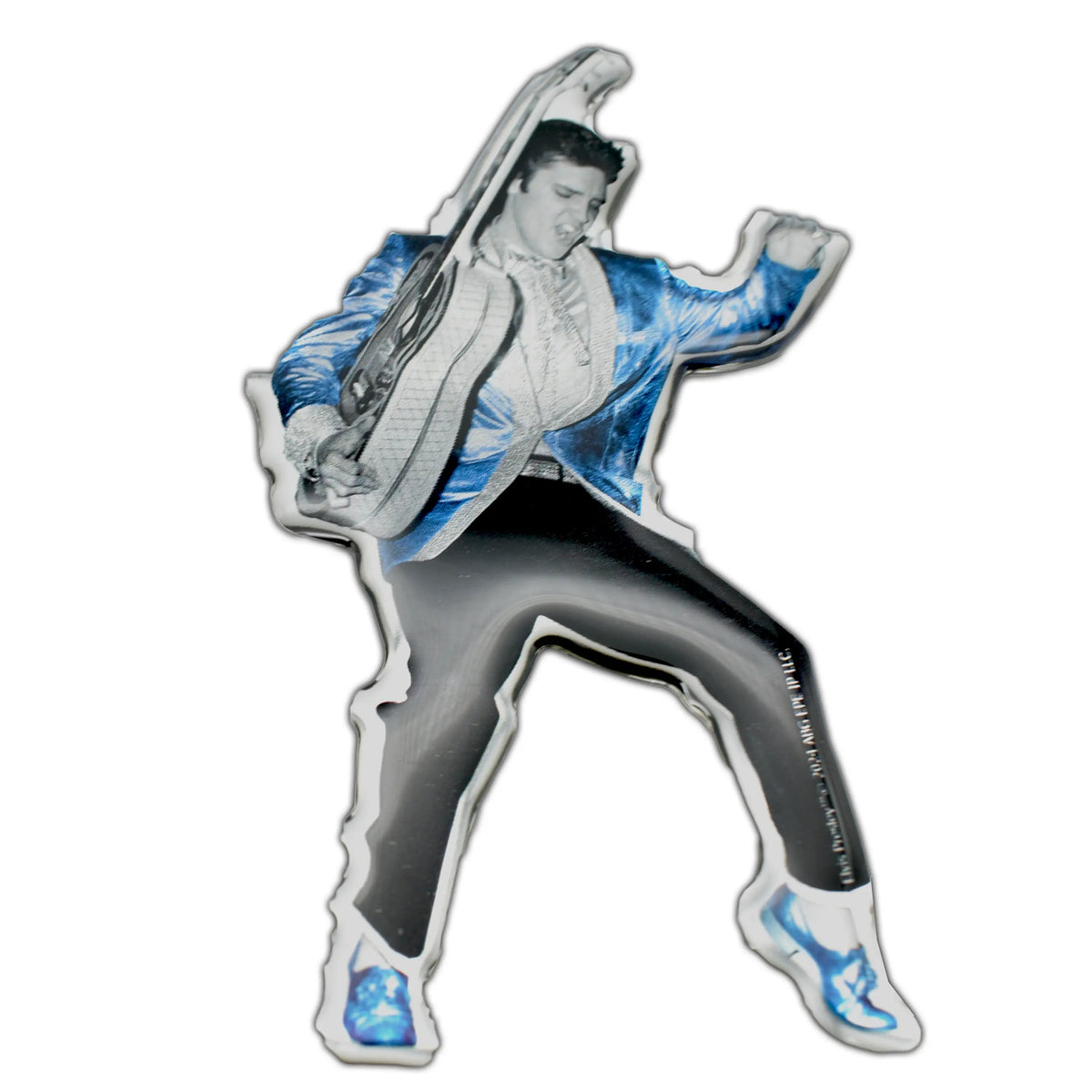 Sticker (Puffy) Elvis Blue Suede Shoes – Boulevard Souvenirs