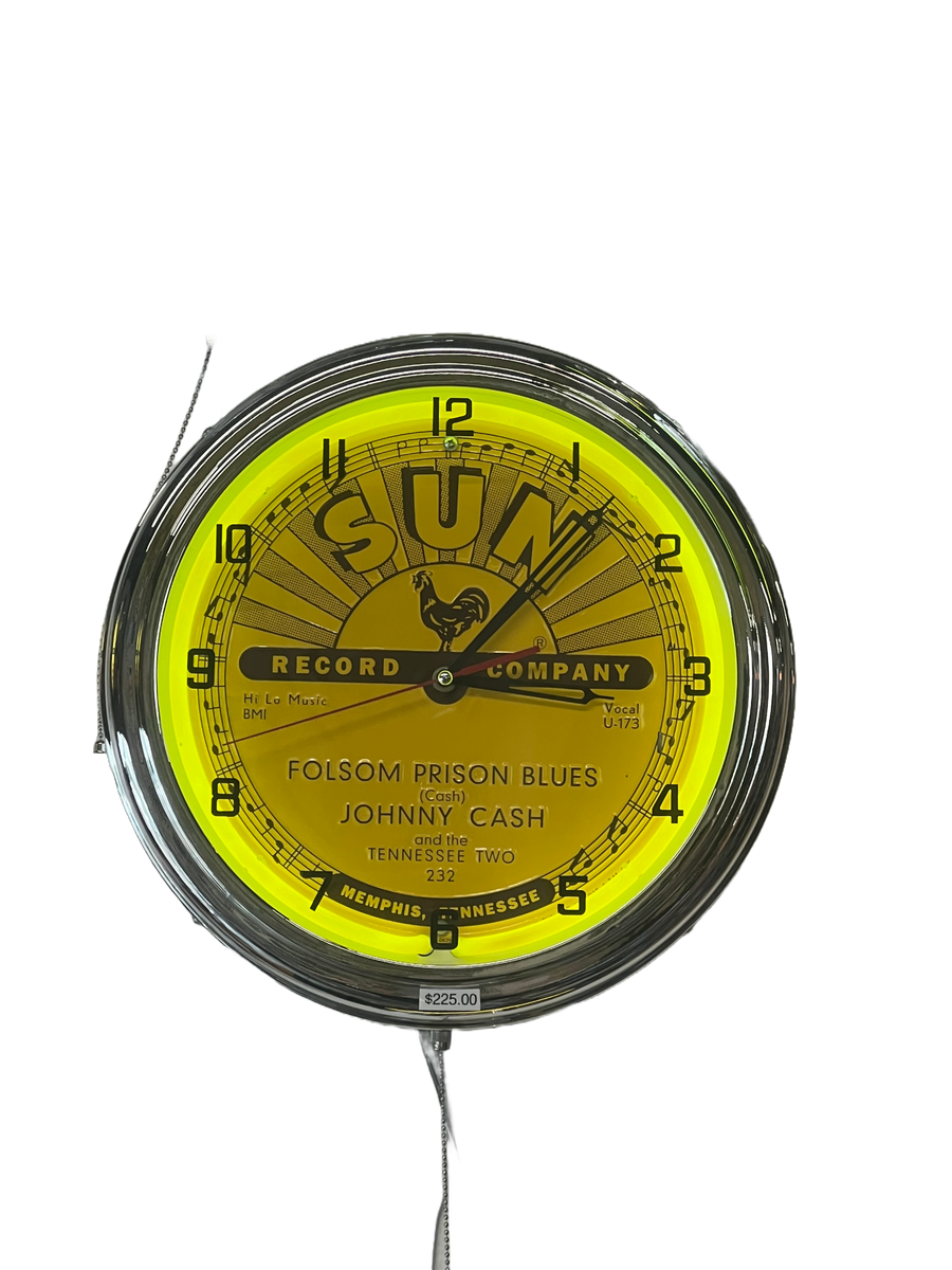 Clock Johnny Cash Sun Records – Boulevard Souvenirs