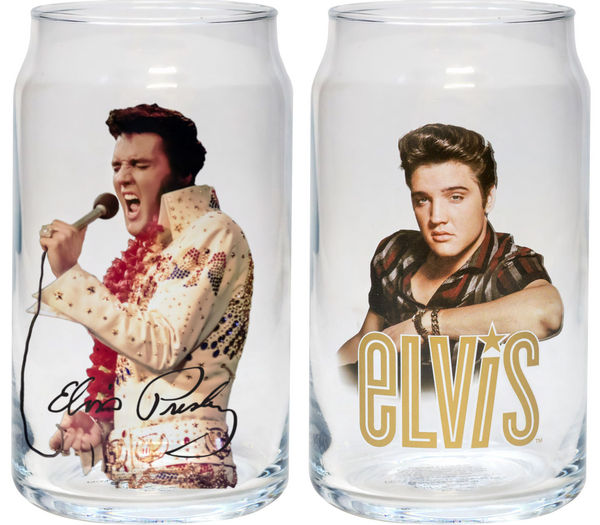 Elvis Glass Set (2pcs) – Boulevard Souvenirs