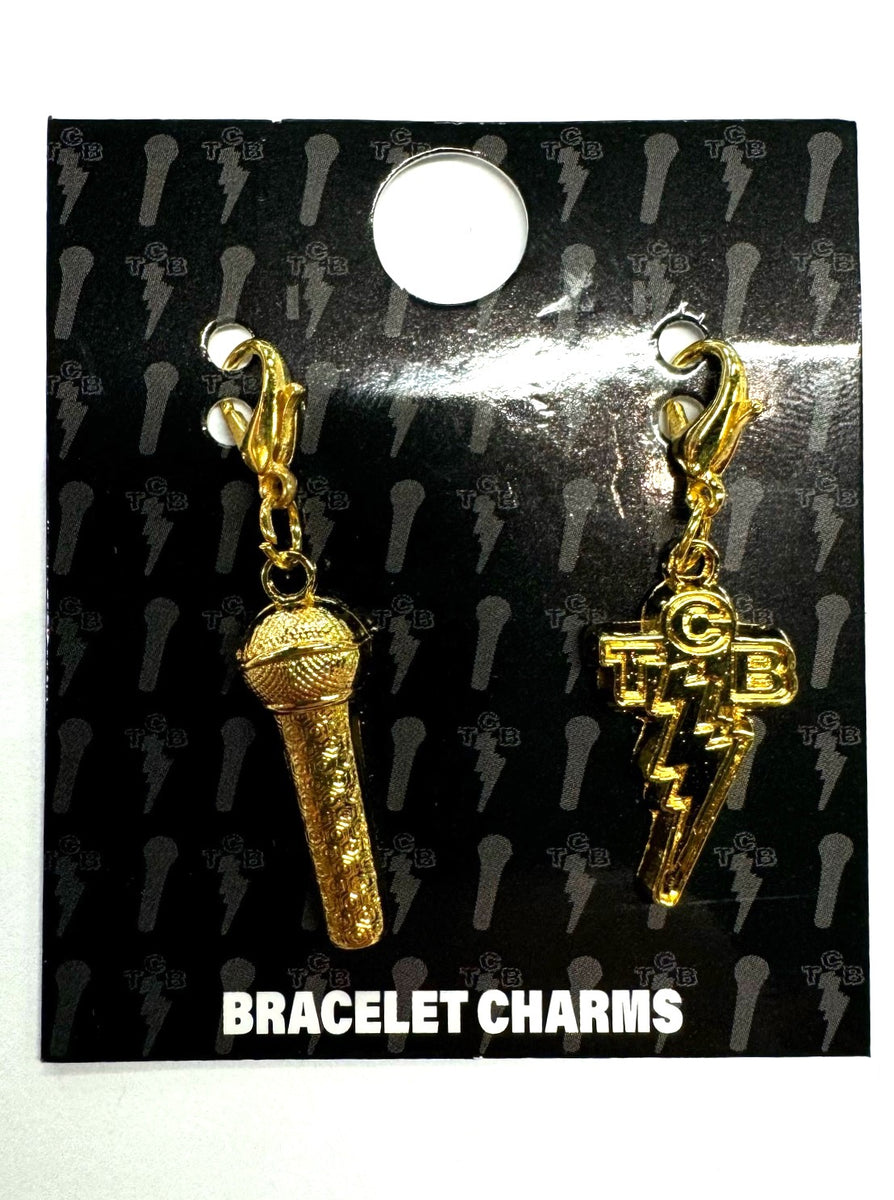 Bracelet Charms TCB & MIC Gold – Boulevard Souvenirs