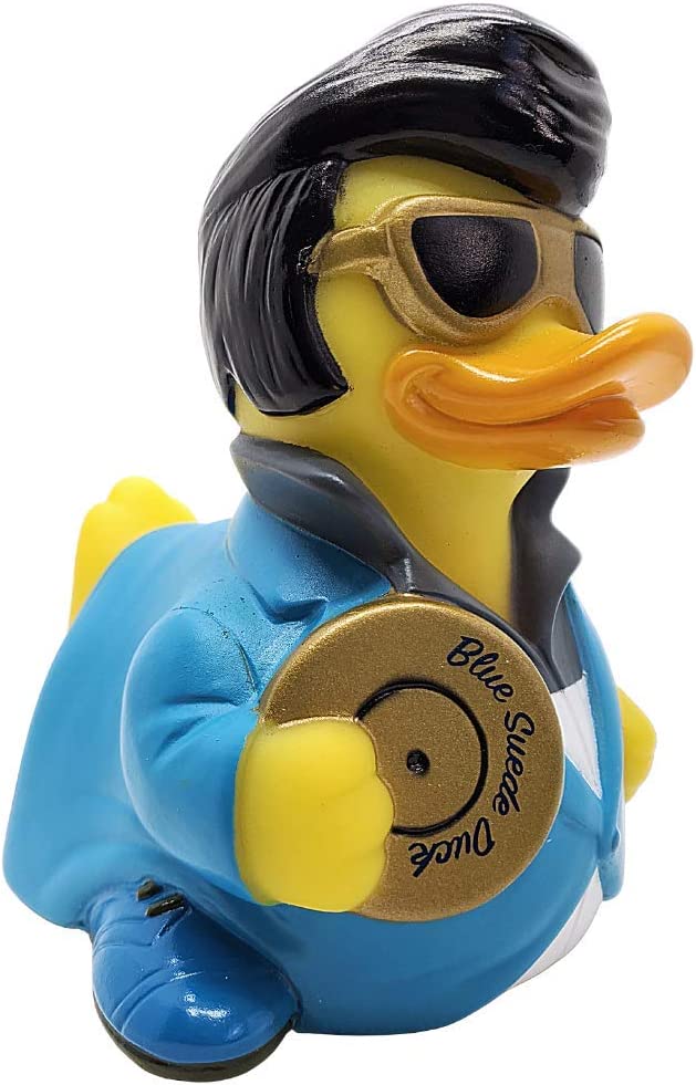 Rubber Duck Elvis Presley Blue Suede – Boulevard Souvenirs