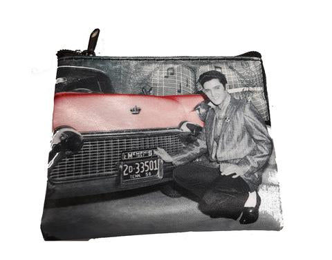 Coin Purse Elvis In Front Car – Boulevard Souvenirs