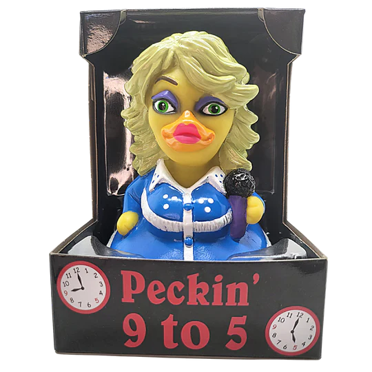 Rubber Duck Dolly Parton PECKIN" NINE TO FIVE – Boulevard Souvenirs